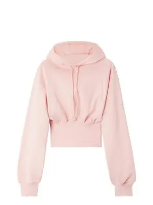 Adidas By Stella McCartney Truecasuals Cropped Hoodie - Pink