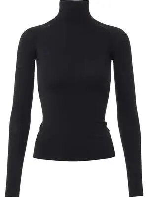 Alaïa Jersey Top - Black