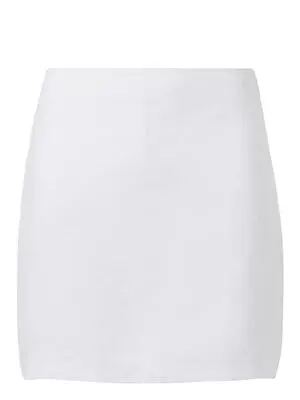 Posse Alice Linen Mini Skirt - White