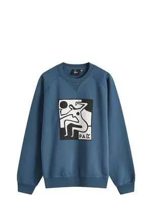 PARRA Ball Sports Crewneck Sweatshirt - Dark Blue