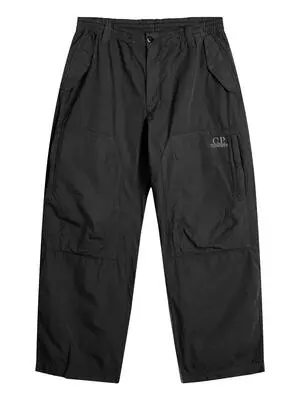 C.P. COMPANY Loose Fit Cargo Pants - Black