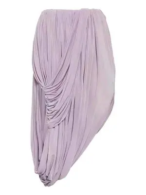 Christopher Esber Swept Draped Skirt - Purple