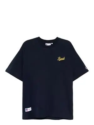 CHOCOOLATE Logo-embroidered T-shirt - Blue