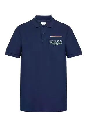 Lacoste Logo-embroidered Polo Shirt - Blue
