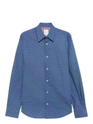 Paul Smith Polka Dot-print Shirt - Blue