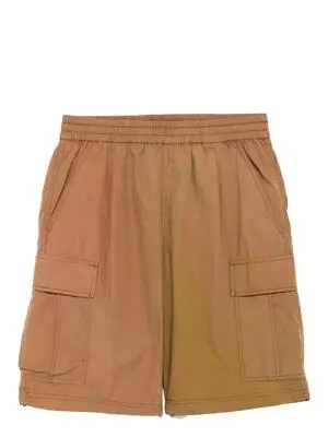 CHOCOOLATE CHOCOOLATE Drawstring Cargo Shorts Brown