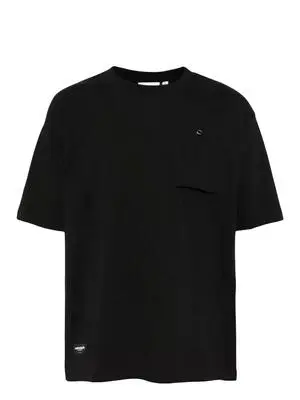CHOCOOLATE Logo-patch T-shirt - Black