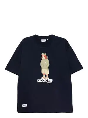 CHOCOOLATE Graphic-print T-shirt - Blue