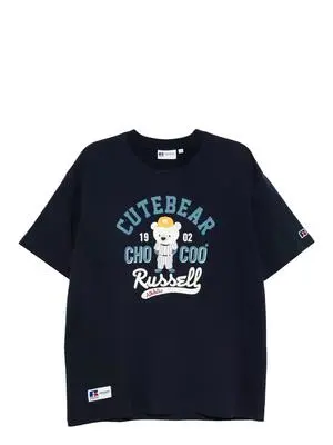 CHOCOOLATE Graphic-print T-shirt Blue