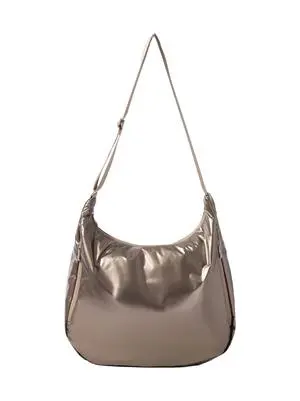 BAGGALLINI Swift Hobo Crossbody Bag - Copper Metallic
