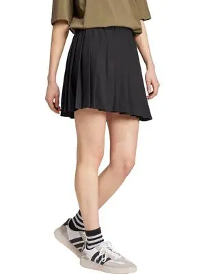 Adidas Adidas Tiro Pleated Mini Skirt Black