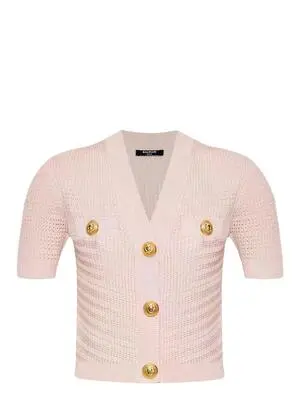 Balmain Knitted Top - Pink
