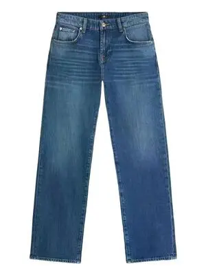 7 For All Mankind Calie Straight-leg Jeans - Blue