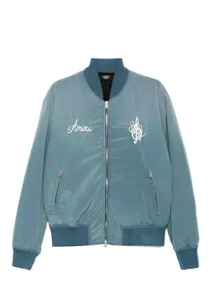 Amiri Saturday Night Bomber Jacket - Blue