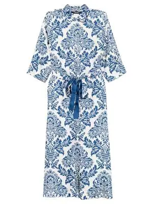 Max Mara Camelia Maxi Dress - Blue