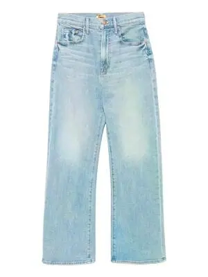 MOTHER Lil' Lasso Sneak Jeans - Blue