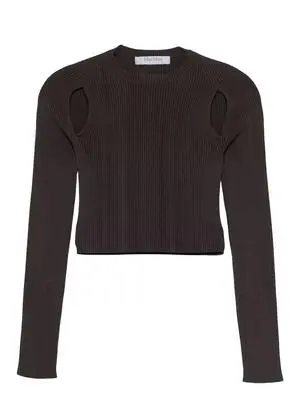 Max Mara Alai Top - Brown
