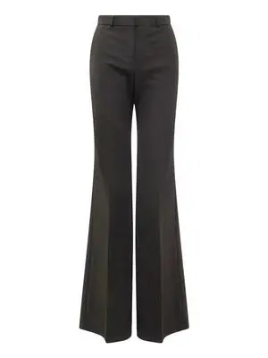 DEL CORE Flared Trousers - Black