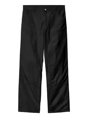 Carhartt Work In Progress Double Knee Cargo Trousers - Black