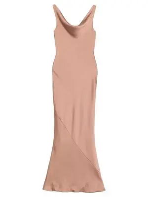 Norma Kamali Maria Maxi Dress - Brown