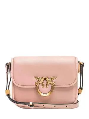 Pinko Love Birds Shoulder Bag - Pink