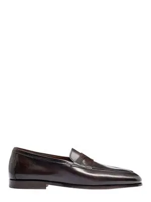 Santoni Santoni Loafers Brown