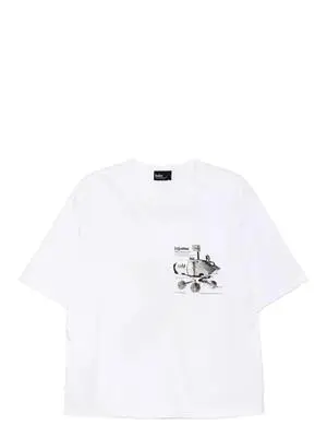 Kolor Graphic-print T-shirt - White