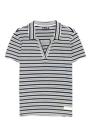 Emporio Armani Striped T-shirt - Black
