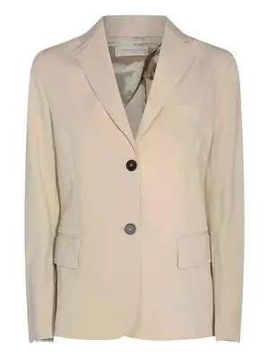 Montedoro Single-breasted Blazer - Neutrals