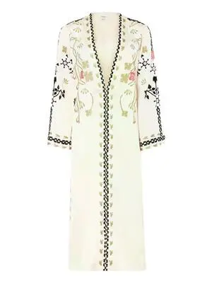 TEMPERLEY LONDON Casa Coat - Neutrals