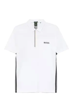 BOSS Paddytech Pro Polo Shirt - White