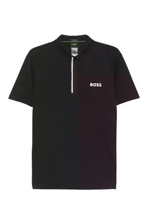 BOSS Paddytech Pro Polo Shirt - Black