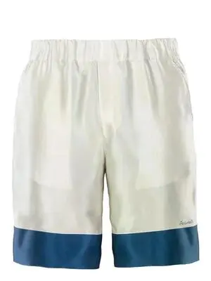 PANTAMOLLE PANTAMOLLE Silk-Satin Shorts