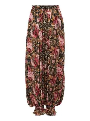 CHLOÉ Organic Silk Charmeuse Balloon Pants