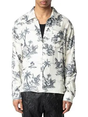 Zadig&Voltaire Suzy Tropical Regular Fit Shirt - Judo