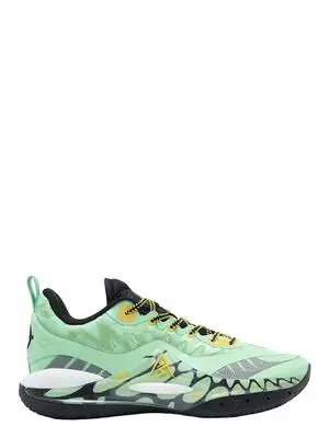 RIGORER Ar2 Monarch Butterfly Athletic Sneakers - Green/yellow/black