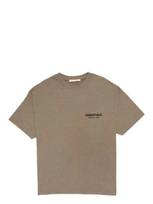 Fear Of God Essentials Classic Short Sleeve Tee Shirt - Homestead Heather