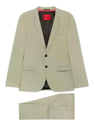 Hugo Single-breasted Suit - Green