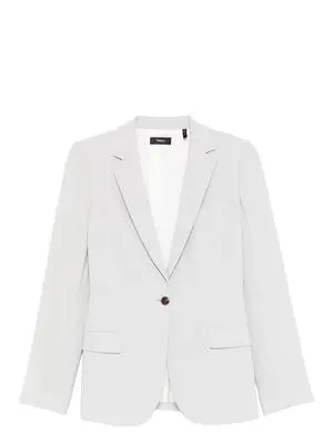 Theory Theory Single Breasted Jacket Silver