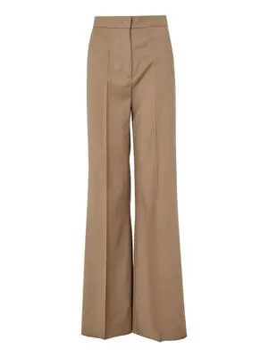 Max Mara Wool Trousers - Brown