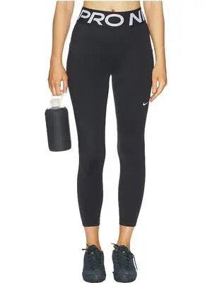 Nike High Waisted 7/8 Leggings - Black & White
