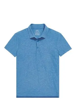 PRIMARY Primary FlexKnit Polo Blueberry