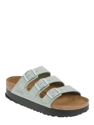 BIRKENSTOCK Birkenstock Florida Flex Platform Slide Sandal Pure Sage
