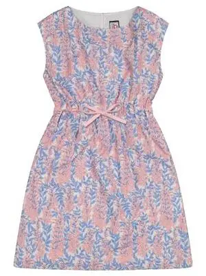 Busy Bees Izzy Drawstring Dress - Pink Azalea