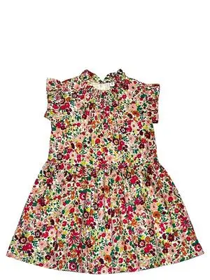 Busy Bees Kinsley Dropwaist Dress - Fuchsia Floral