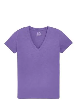 PRIMARY Classic Slub V-neck Tee - Violet