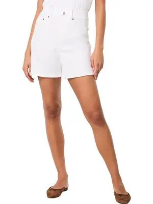 Spanx SPANX® Pull-On High Waist Denim Shorts White