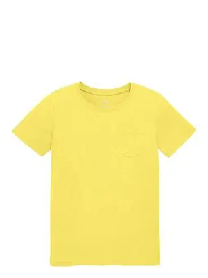 PRIMARY Slub Pocket Tee - Banana