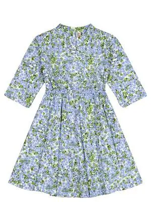 Busy Bees Gabriela Circle Dress - Blue Hydrangea
