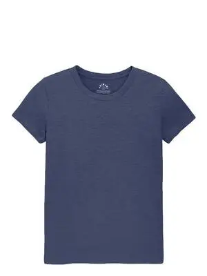 PRIMARY Classic Slub Crewneck T-shirt - Sunwashed Navy